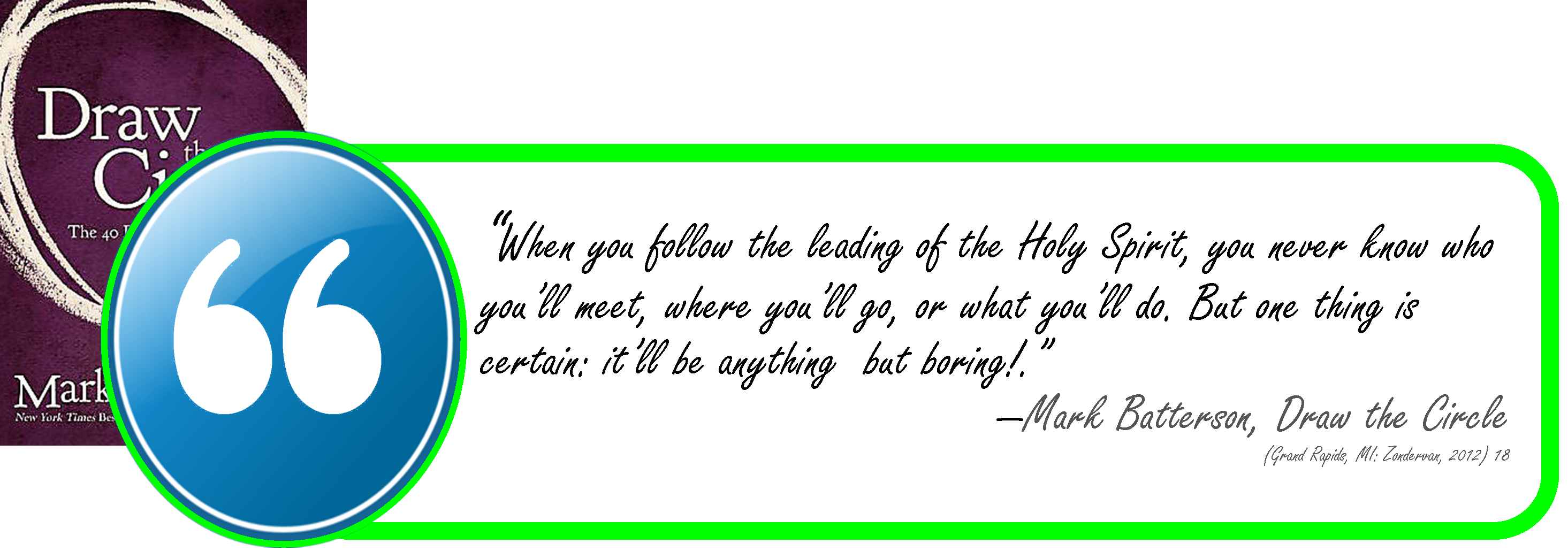 Living a Spirit-led life - Wellspring Christian Ministries