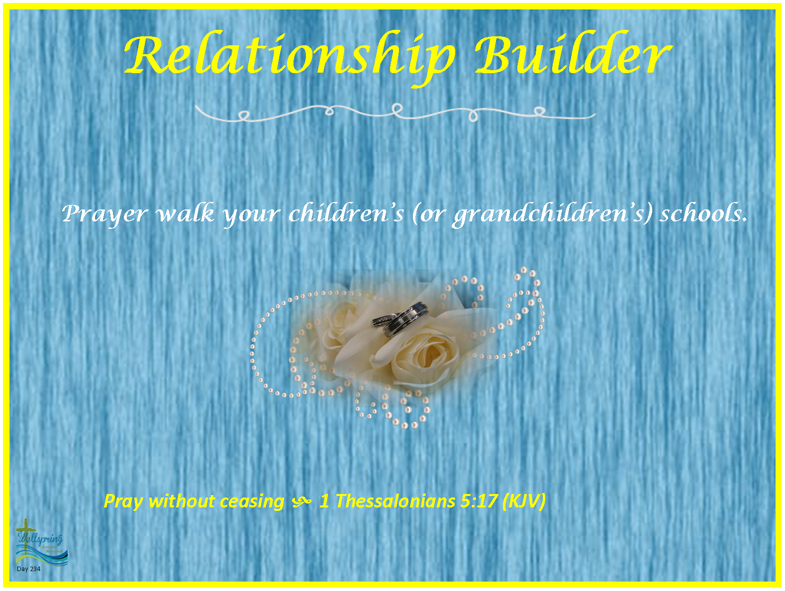 Couple Challenge: Relationship Builder - Wellspring Christian Ministries